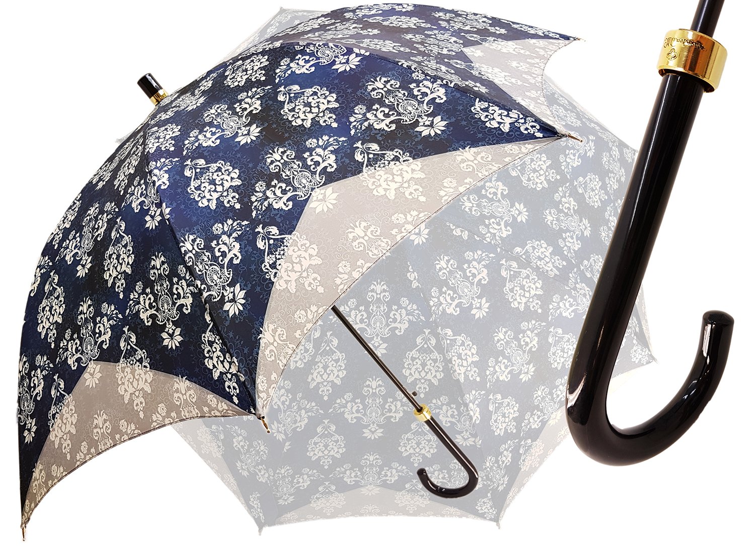 New Blue Woman's Umbrella Exclusive Design – ilMarchesato - Luxury ...