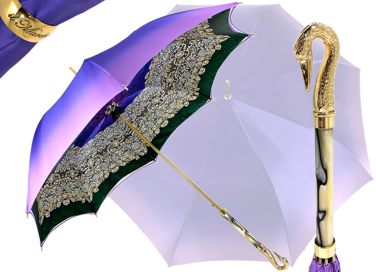 Stylish Baroque Design - Handmade Fashion Umbrella For Women il ...