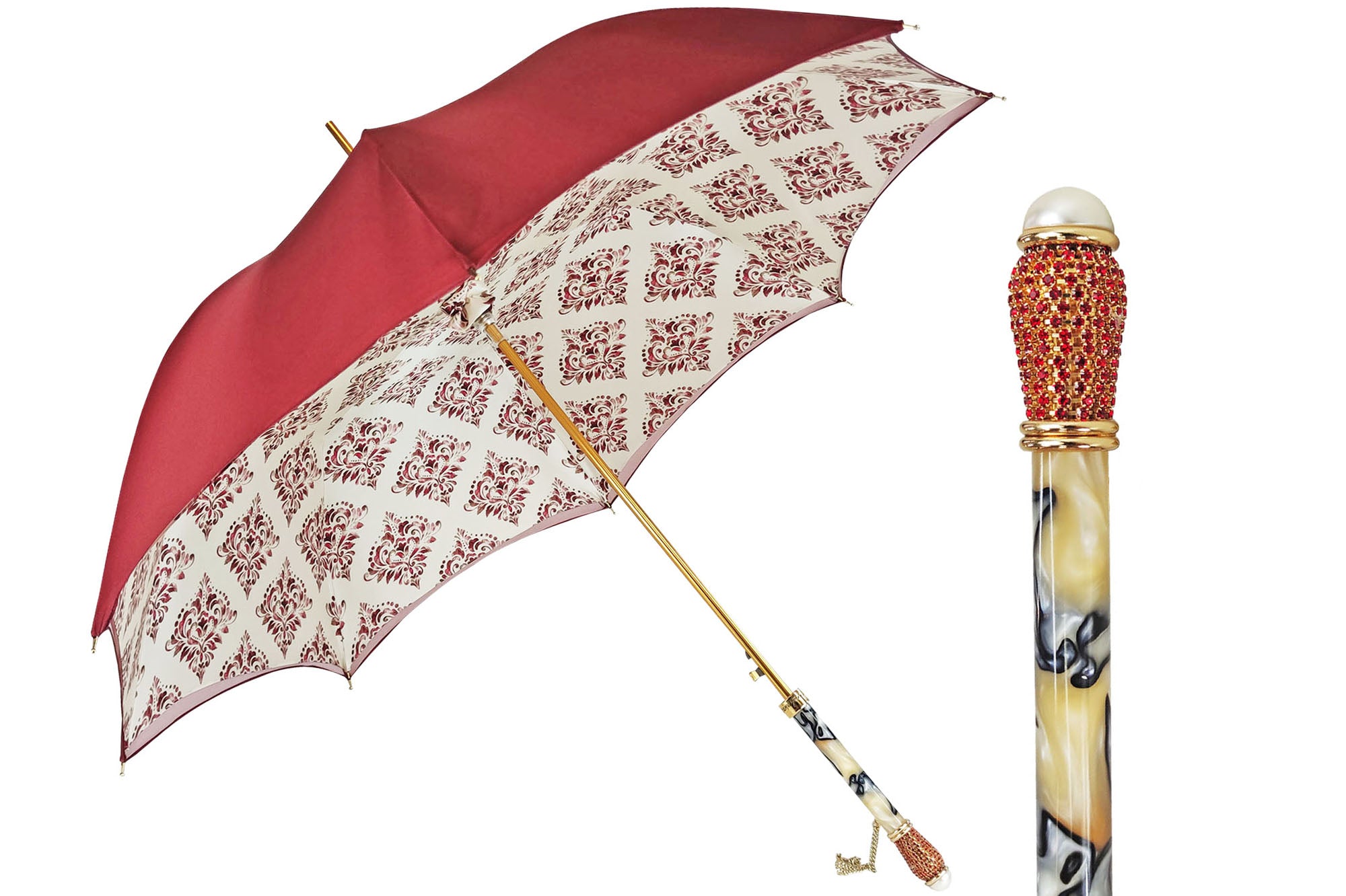 ilMarchesato damask collection – ilMarchesato - Luxury Umbrellas, Canes ...