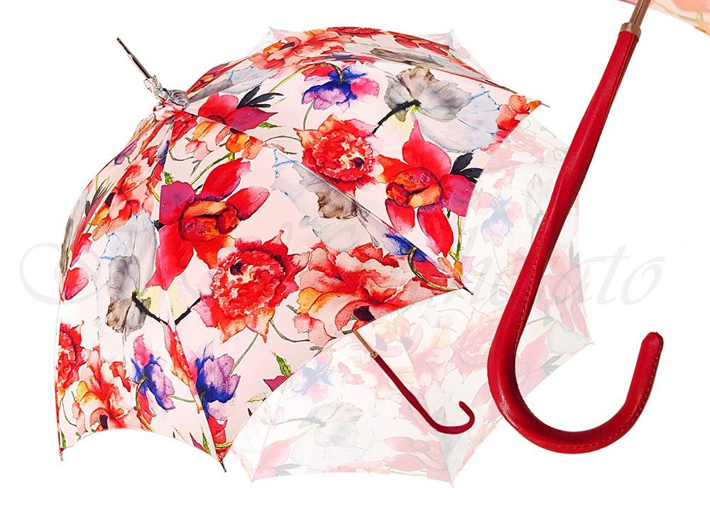 Beautiful Flowered Parasol – ilMarchesato - Luxury Umbrellas, Canes and ...
